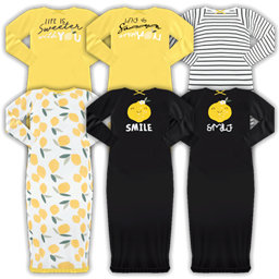 Infant Lemon Squeeze Sleep Gown - The Sims 4 Create a Sim - CurseForge