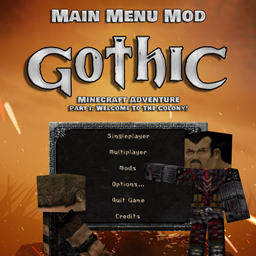 Gothic Main Menu - Minecraft Mods - CurseForge