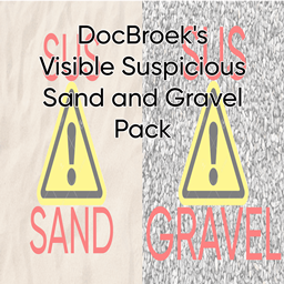 DocBroek's Visible Suspicious Sand and Gravel Pack - Minecraft Resource ...