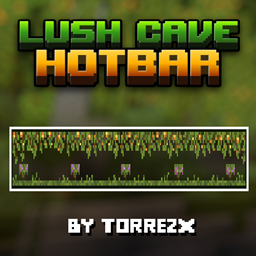Torrezx-Lush cave hotbar - Minecraft Resource Packs - CurseForge