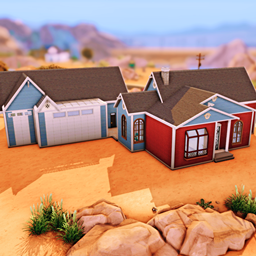 Ranch 5 Bedroom with In-Law suite house - The Sims 4 Rooms / Lots ...