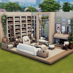 Reading Nook - The Sims 4 Rooms / Lots - CurseForge