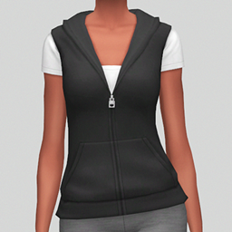 [Veranka] Mel T-Shirt with Vest - The Sims 4 Create a Sim - CurseForge