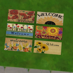 Floral Welcome Mats - The Sims 4 Build / Buy - CurseForge
