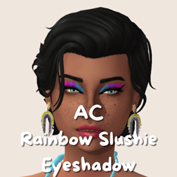 AC-Rainbow Slushie Eyeshadow-Summer Treats Collab - The Sims 4 Create a ...