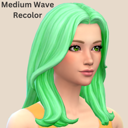Medium Wave Recolor (Base Game) - The Sims 4 Create a Sim - CurseForge