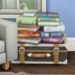 Book Stack End Table - The Sims 4 Build / Buy - CurseForge