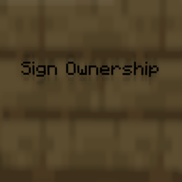 Sign Ownership - Minecraft Bukkit Plugins - CurseForge