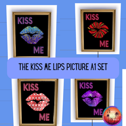 The Kiss Me Lips Picture A1 Set - The Sims 4 Build / Buy - CurseForge