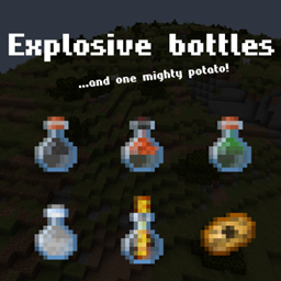 Explosive bottles and one mighty potato! - Gallery - Minecraft Mods ...