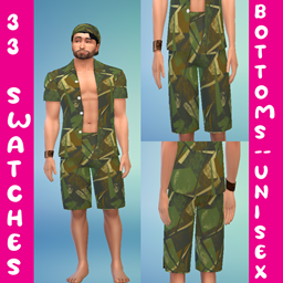 FC-Country Summer-Swim Trunks - Screenshots - The Sims 4 Create a Sim ...