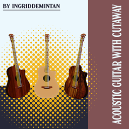 Acoustic Guitar with cutaway - Files - The Sims 4 Build / Buy - CurseForge