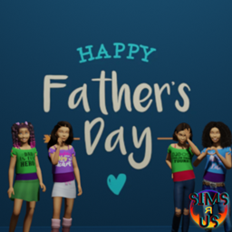 Fathers Day - Daughter Shirts_Sims_R_Us - The Sims 4 Create a Sim ...