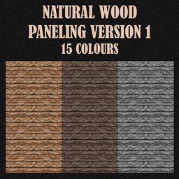 Natural Wood Paneling 1 - The Sims 4 Build / Buy - CurseForge