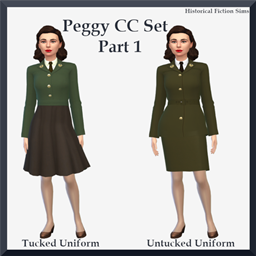 Peggy (Set One) - Gallery - The Sims 4 Create a Sim - CurseForge