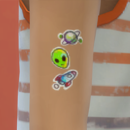Download Bubblegum and pen tattoo - The Sims 4 Mods - CurseForge