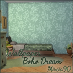 Wallpaper Boho Dream - The Sims 4 Build / Buy - CurseForge