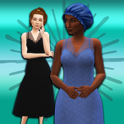Simona Nightgown - The Sims 4 Create a Sim - CurseForge