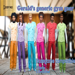 Geralds generic gym gear - The Sims 4 Create a Sim - CurseForge