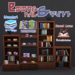 Books & Stuff Bookstore Set - Gallery - The Sims 4 Build / Buy - CurseForge