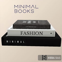 Minimal books - The Sims 4 Build / Buy - CurseForge