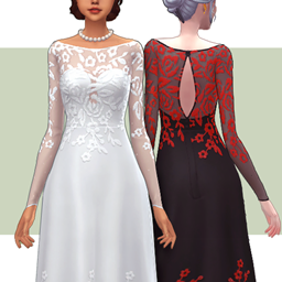 Amorosa Dress 💕 - The Sims 4 Create a Sim - CurseForge