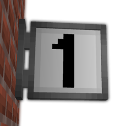Numbered Wall Signs - Minecraft Mods - CurseForge
