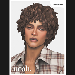 Noah Hair [JOSH JO_SE_OH] - The Sims 4 Create a Sim - CurseForge