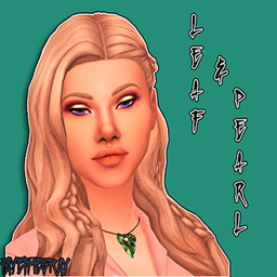 fayethegray - leaf and pearl, necklace - Files - The Sims 4 Create a ...