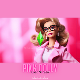 FatalRoseCreations Pink Dolly Loading Screen - The Sims 4 Mods - CurseForge