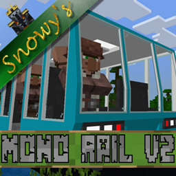 Snowy's Monorails Version 2 - Minecraft Bedrock Addons - CurseForge
