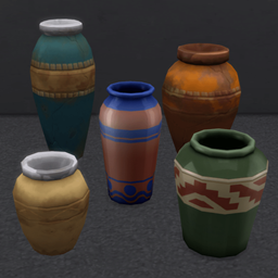 Jungle Jars & Vases - Files - The Sims 4 Build / Buy - CurseForge