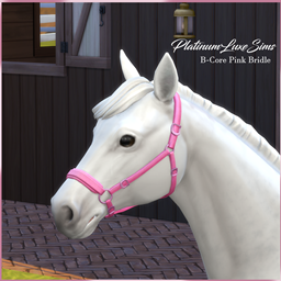 B-Core Pink Bridle - The Sims 4 Create a Sim - CurseForge