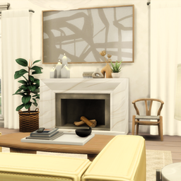 Lemon - Open Concept Living Space - The Sims 4 Rooms / Lots - CurseForge