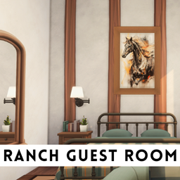 Ranch Guest Room - The Sims 4 Rooms / Lots - CurseForge
