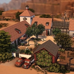 Scarlet Ranch - The Sims 4 Rooms / Lots - CurseForge