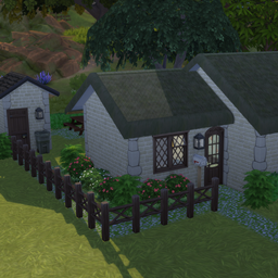 Tiny Starter Cottage (Base Game + Cottage Living) - The Sims 4 Rooms ...