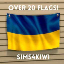 Country Flags - The Sims 4 Build / Buy - CurseForge