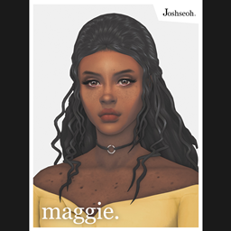Maggie Hair [JOSH JO_SE_OH] - The Sims 4 Create a Sim - CurseForge