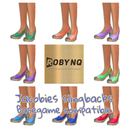 Jacobies slingbacks - The Sims 4 Create a Sim - CurseForge