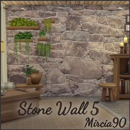 Stone Wall #5 - The Sims 4 Build / Buy - CurseForge