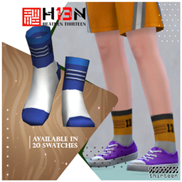 Kid's Sporty Athletic Socks - The Sims 4 Create a Sim - CurseForge
