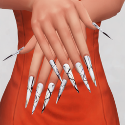 Nails Set N026 - The Sims 4 Create a Sim - CurseForge