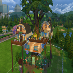 TREEHOUSE - The Sims 4 Rooms / Lots - CurseForge