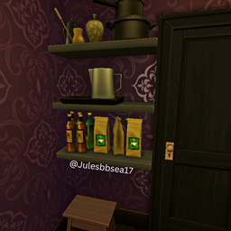 Purple Gothic Pantry - Files - The Sims 4 Rooms / Lots - CurseForge