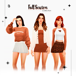 Fall Season Collection - The Sims 4 Create a Sim - CurseForge