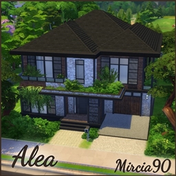 Alea Home [CC] - The Sims 4 Rooms / Lots - CurseForge