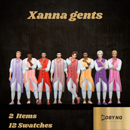 Xanna gents - The Sims 4 Create a Sim - CurseForge