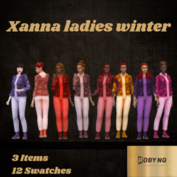 Xanna winter ladies outfit - The Sims 4 Create a Sim - CurseForge