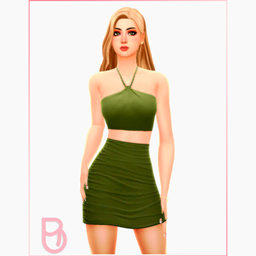 Woman Set - Mika - Version 1 - The Sims 4 Create a Sim - CurseForge